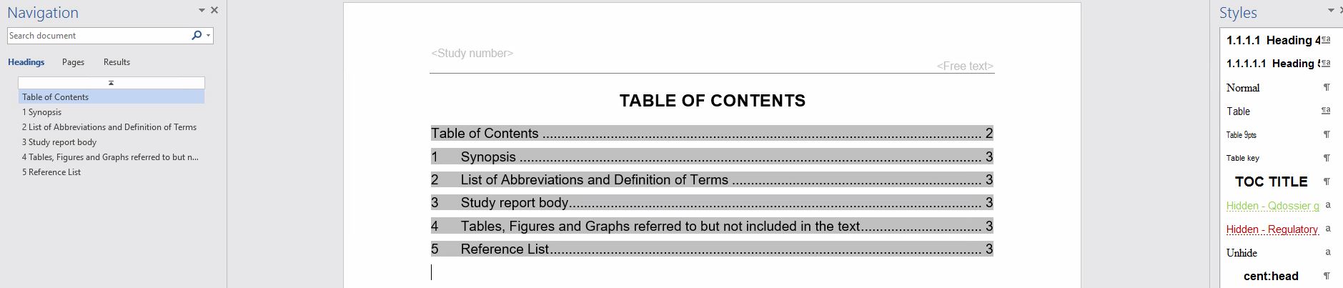 eCTD document templates - Qdossier eCTD document templates - Qdossier